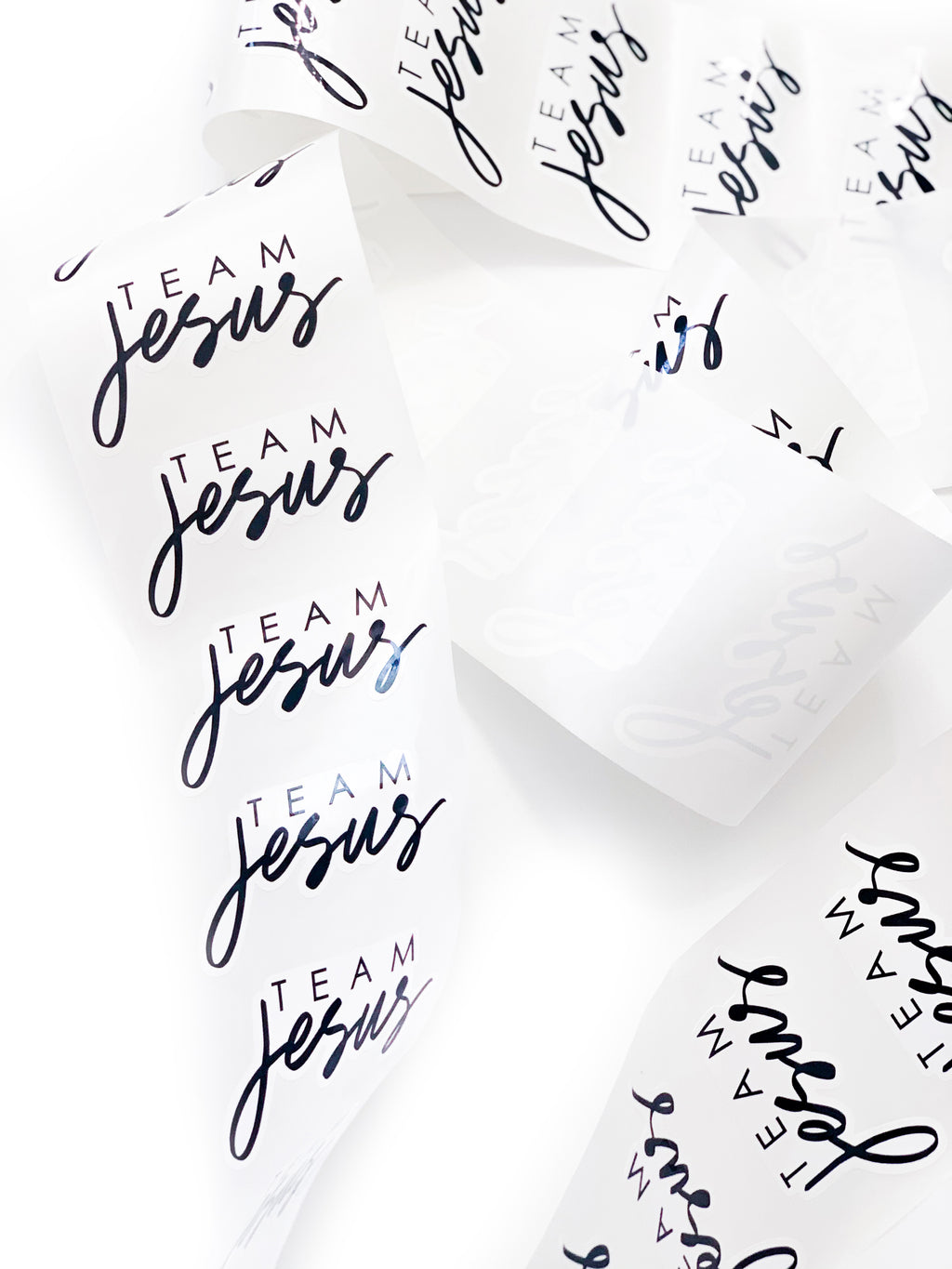 Team Jesus Sticker – OUR HOUSE ABOVE