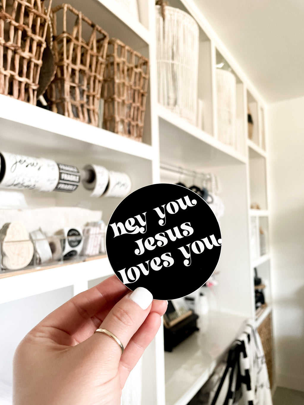 Hey You, Sticker – OUR HOUSE ABOVE