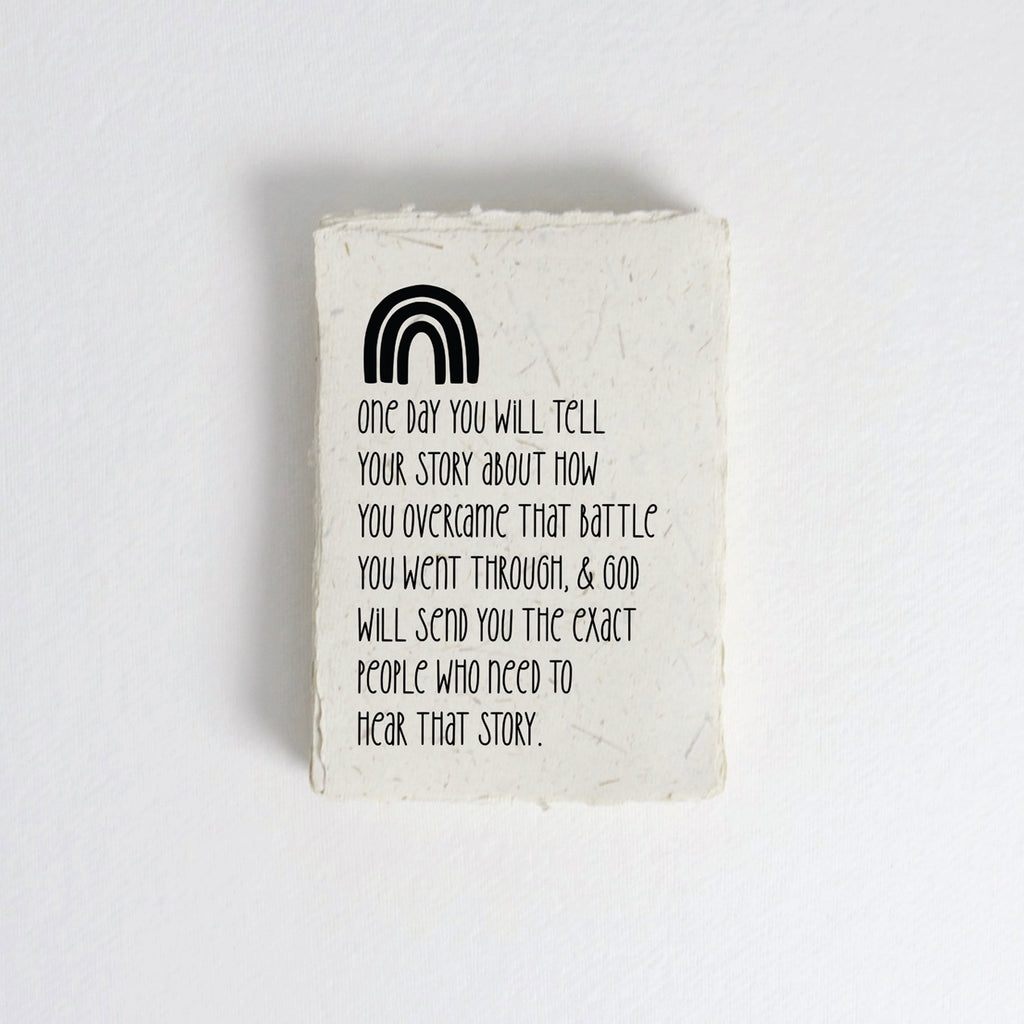 One Day... Cotton Print – OUR HOUSE ABOVE